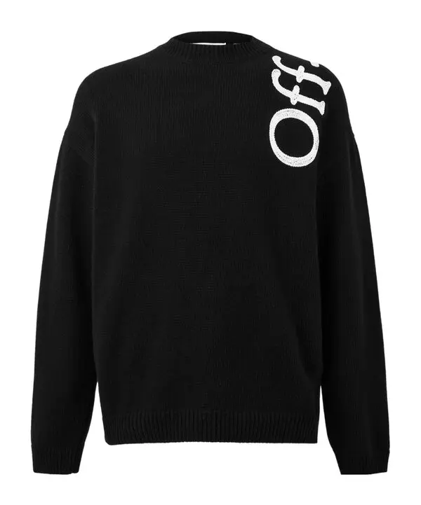 Off-White Longsleeve Knit Sweater