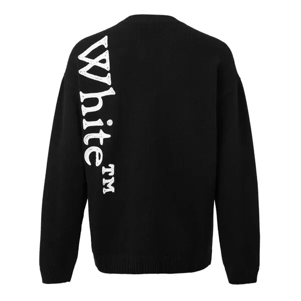 Off-White Longsleeve Knit Sweater