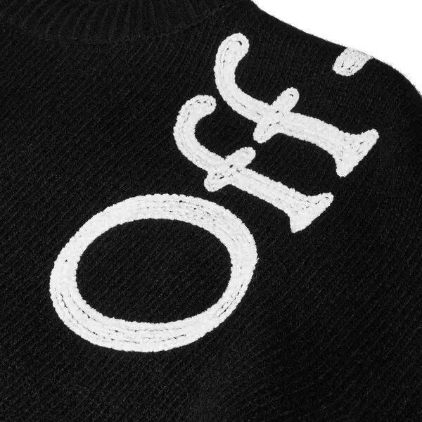 Off-White Longsleeve Knit Sweater