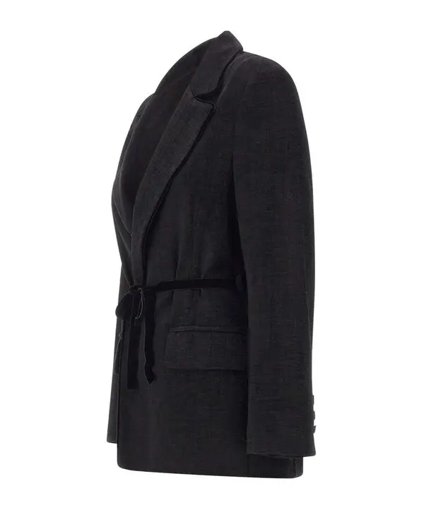 KAOS V-neck Tie-front Blazer