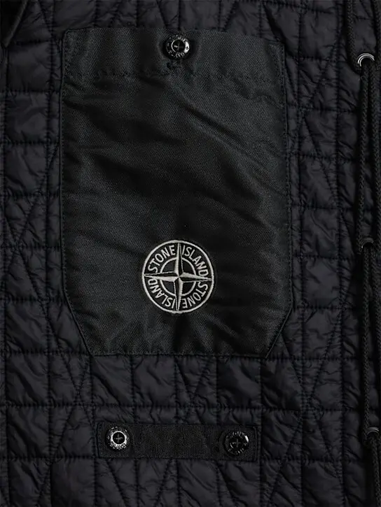 Stone Island Turtleneck Frontzip Knit Sweater
