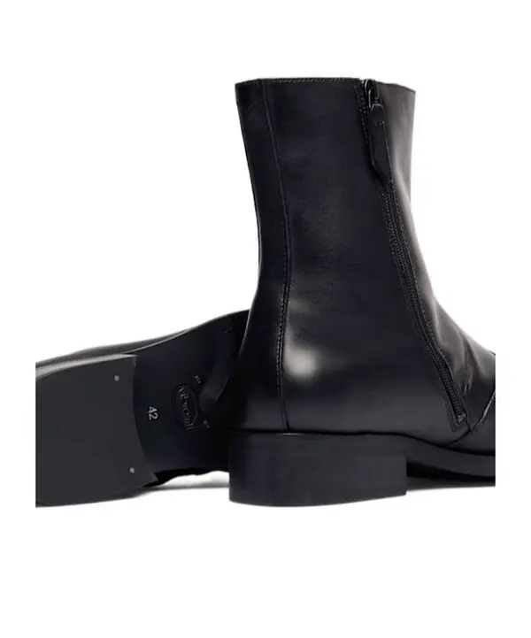 Our Legacy Midheel Roundtoe Ankle Boots
