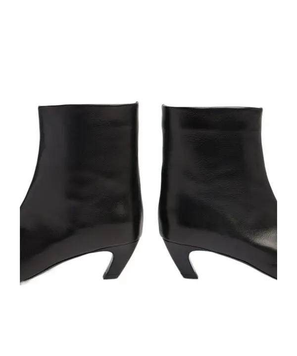 Khaite Ankle Boots With Block Heel