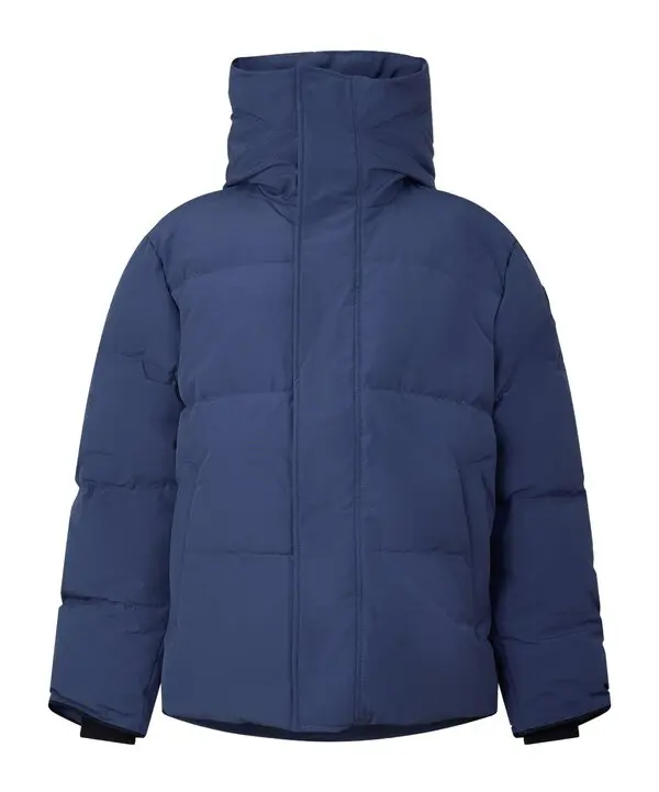 Canada Goose Boxyfit Short Hooded Puffer Jacket - Blue