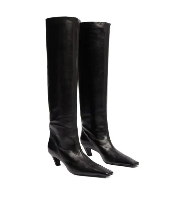 Khaite Knee-high Boots With Block Heel