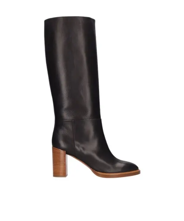 Gabriela Hearst Knee-high Boots With Block Heel - Black