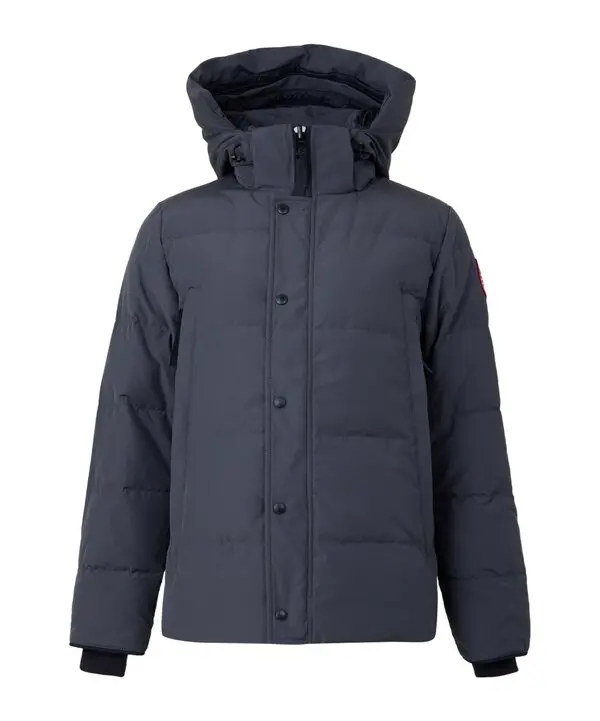 Canada Goose Wyndham Water Resistant Duck Down Slim Fit Parka - Black