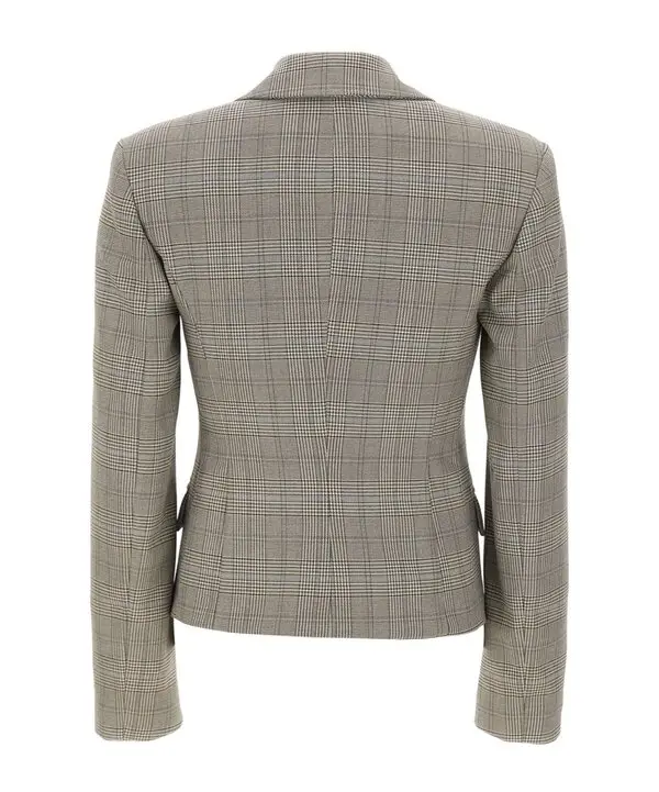 KAOS Slim-fit Plaid Blazer