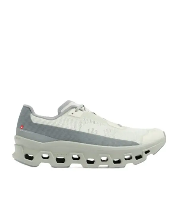 On Laceup Thicksoled Sneakers - Gray