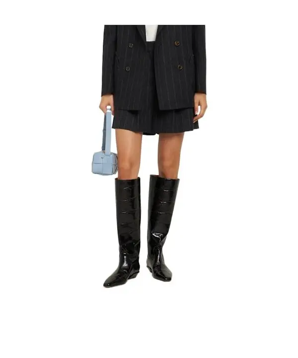 Paris Texas Low Heel Knee-high Boots