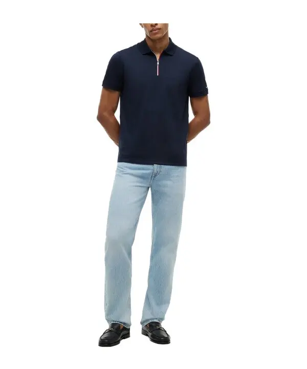 Tommy Hilfiger Solid Color Polo Shirt