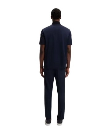 Hugo Boss Plaid Cotton Polo T-shirt