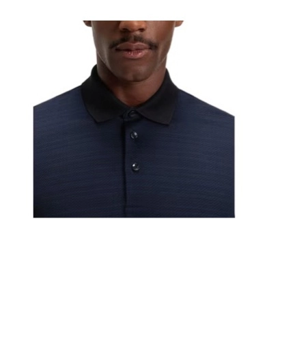 Hugo Boss Plaid Cotton Polo T-shirt