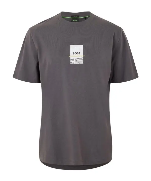 Hugo Boss Printed T-shirt - Grey