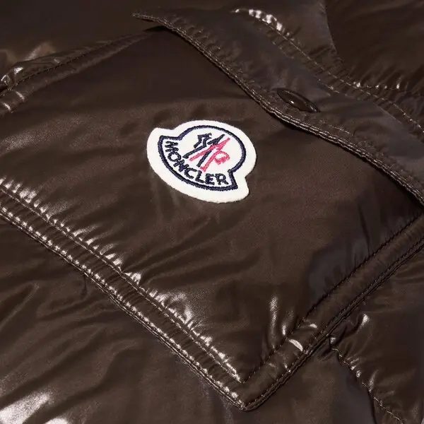 Moncler Maya Waterproof Down Detachable Hood Short Puffer Jacket