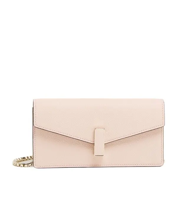 VALEXTRA Goldtoned Singlehandle Bag