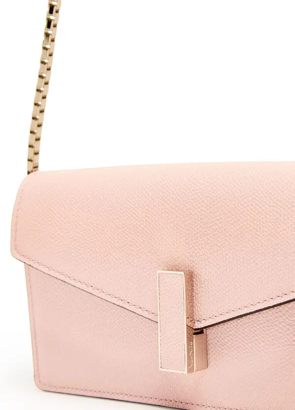 VALEXTRA Goldtoned Singlehandle Bag