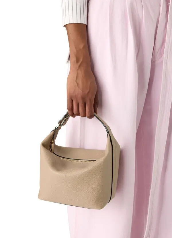 VALEXTRA Singlehandle Crossbody Bag - Nude