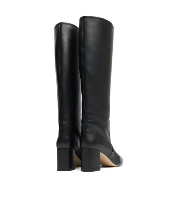 Paris Texas Knee-high Boots With Square Heel