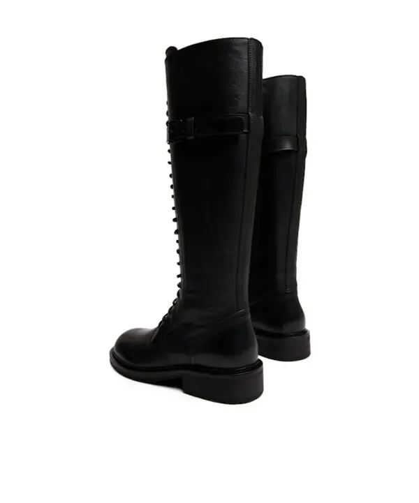ANN DEMEULEMEESTER Knee-high Boots With Buckle