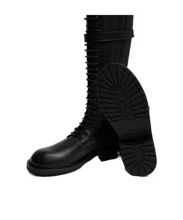 ANN DEMEULEMEESTER Knee-high Boots With Buckle