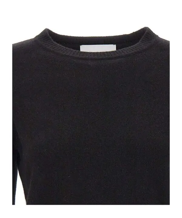 KAOS Ruffled Hem Knitted Sweater