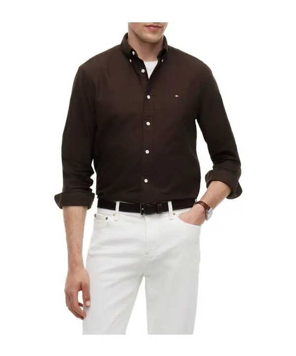 Tommy Hilfiger Solid Color Shirt - Black