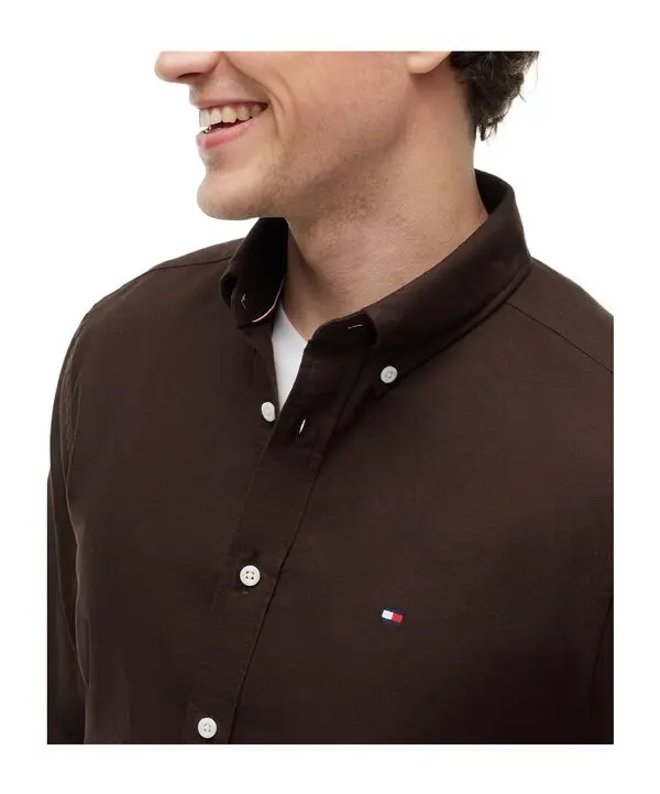 Tommy Hilfiger Solid Color Shirt - Black