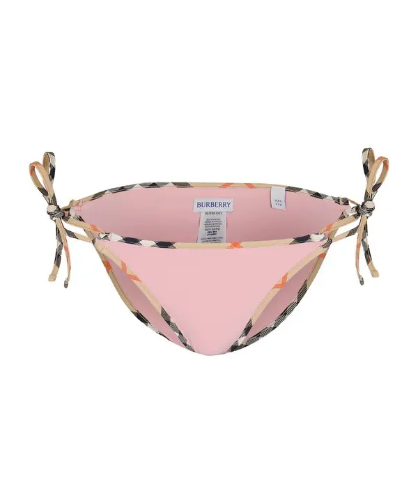 Burberry Solid Color Bikini - Pink