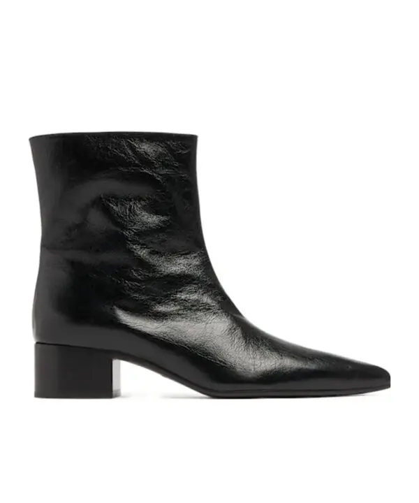 Khaite Low-heel Ankle Boots - Black
