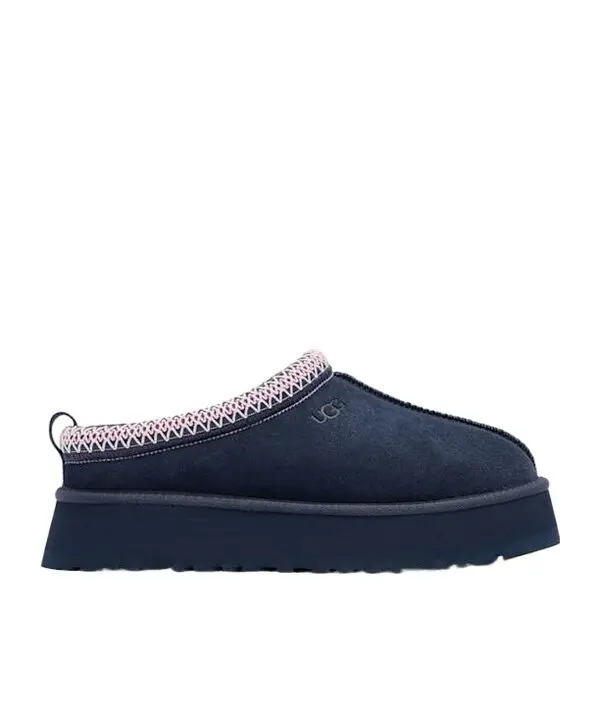 UGG High-heeled Mules With Decorative Band - Black