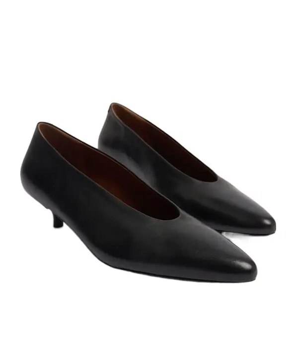 Marsèll Pointed Toe Pump With Block Heel