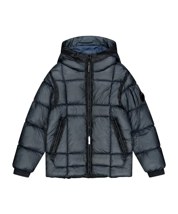 C.P. COMPANY Dd Shell Short Puffer Jacket - Black