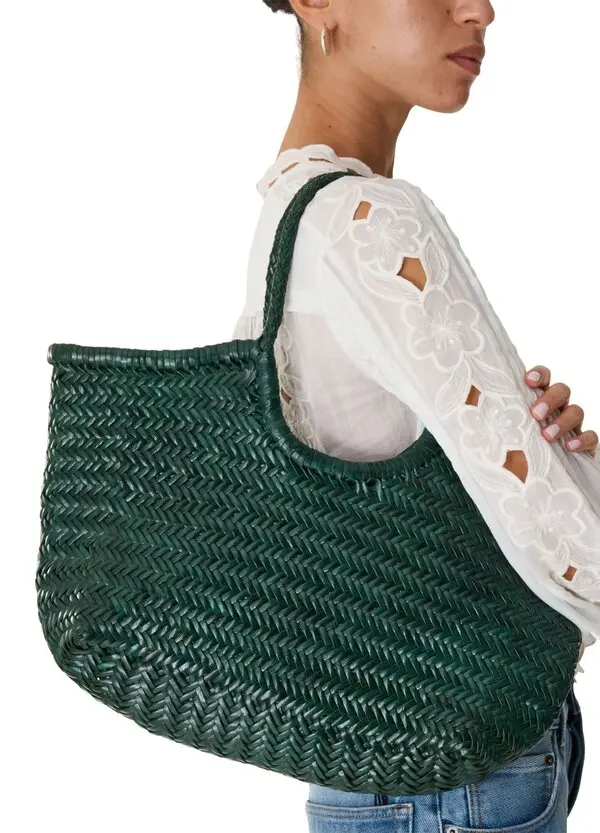 Dragon Diffusion Handbag Rattan Basket Bag