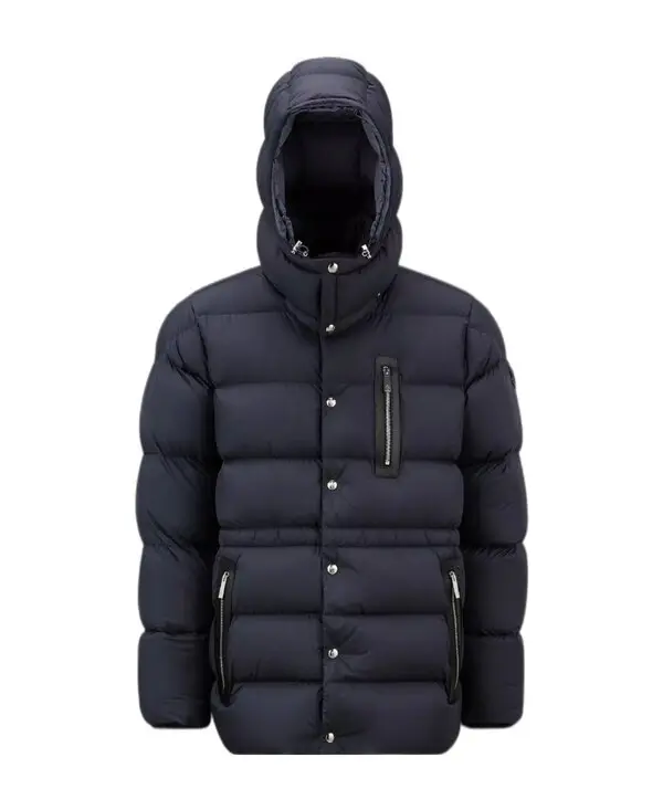 Moncler Bauges Short Down Jacket - Midnight Blue
