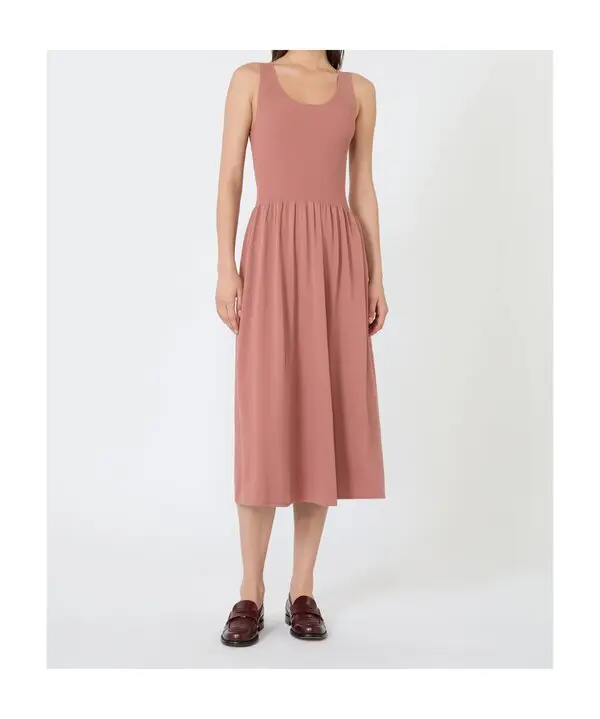 Max Mara Long Viscose Yarn Dress