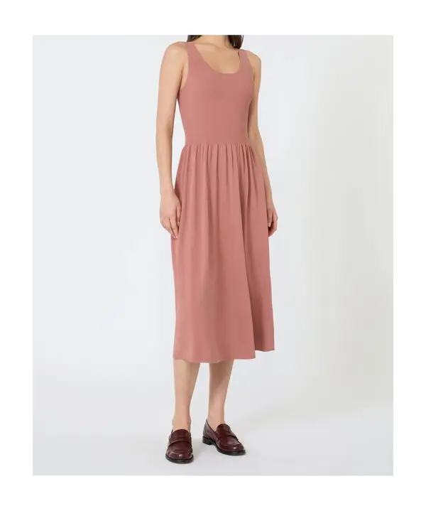 Max Mara Long Viscose Yarn Dress