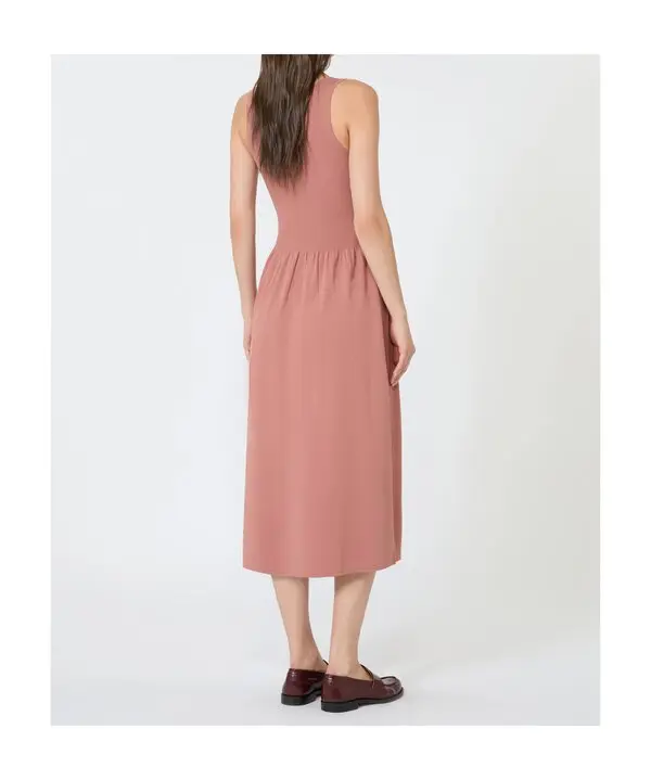 Max Mara Long Viscose Yarn Dress