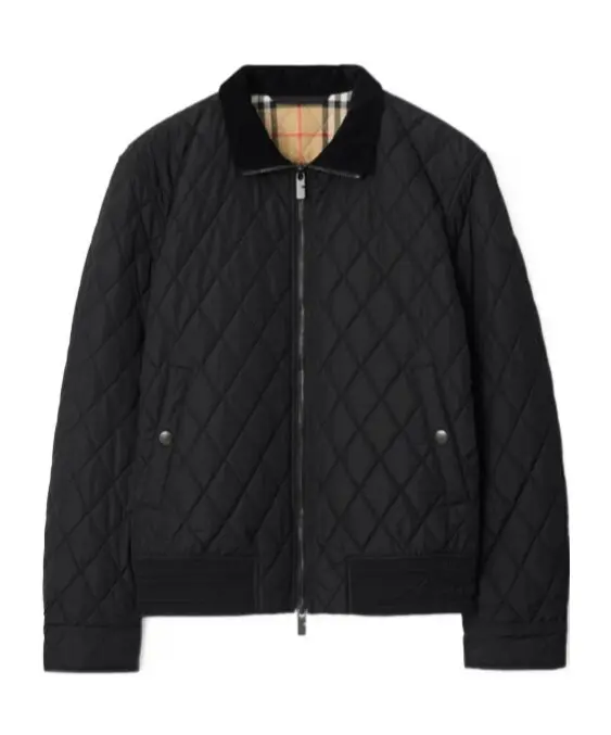 Burberry Quilted Nylon Jacket - Black