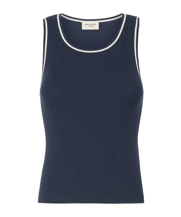 Max Mara Sleeveless Vest - Blue
