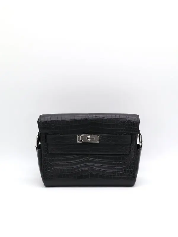 Hermès Kelly Messenger Bag - Black