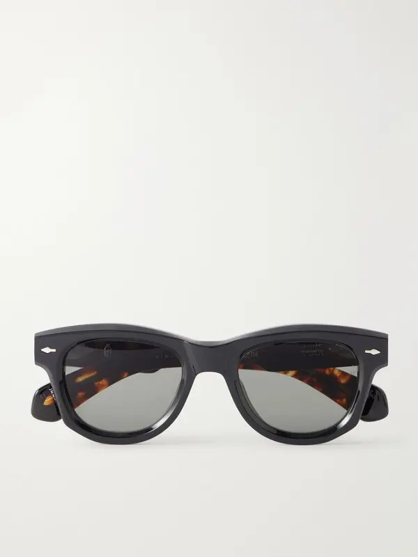 JACQUES MARIE MAGE Kinshasa Muhammad Ali D-frame Acetate Sunglasses - Tortoiseshell