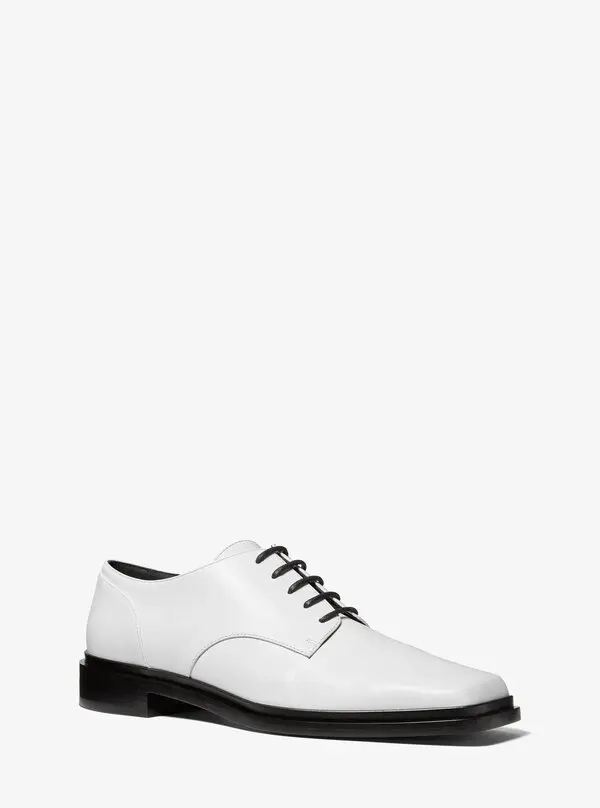 Michael Kors Allegra Leather Oxford In Size By - White