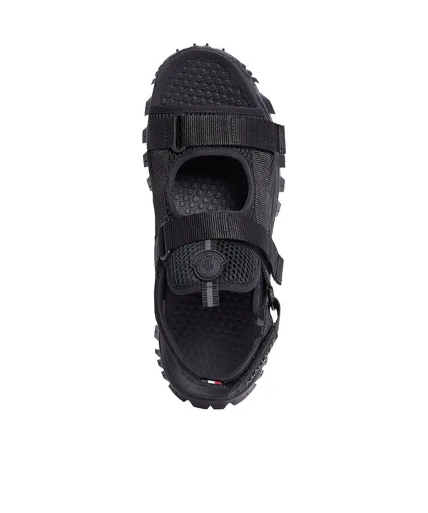 Moncler Trailgrip Vela Water-repellent Sandals - Black