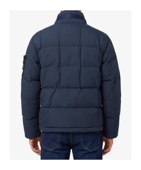 Stone Island Quilted Long-sleeve Jacket