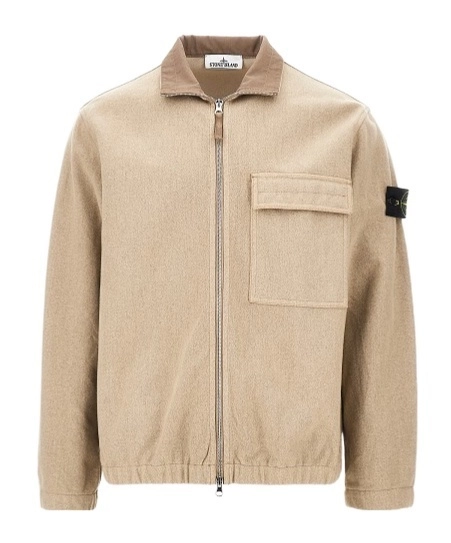 Stone Island Long Sleeve Zip-up Jacket