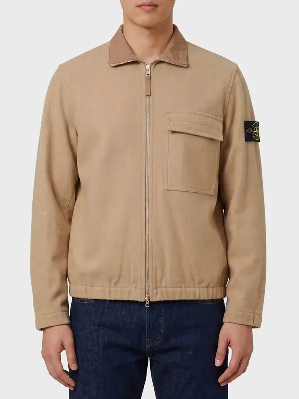 Stone Island Long Sleeve Zip-up Jacket