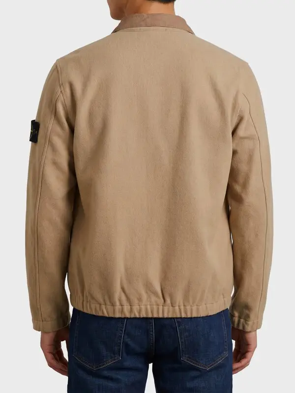 Stone Island Long Sleeve Zip-up Jacket