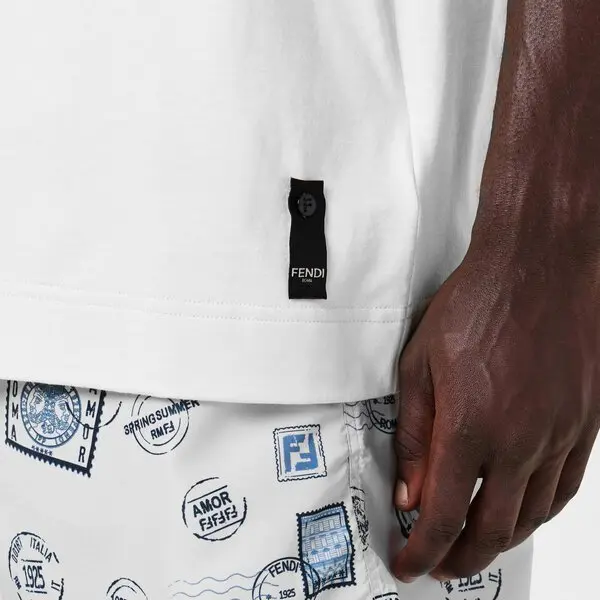 Fendi Postcardprint Tshirt