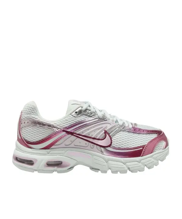 Nike Mesh Panel Retro Running Sneakers - White